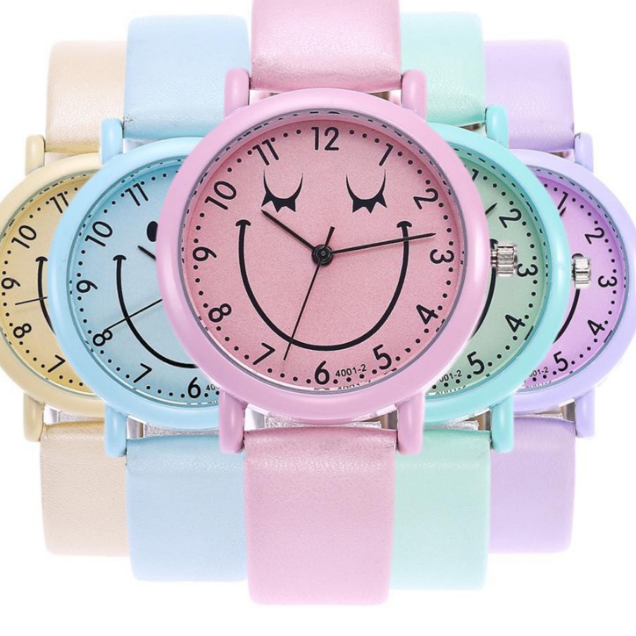 Women Smiley Face Watch, Women's Fashion, Watches on Carousell