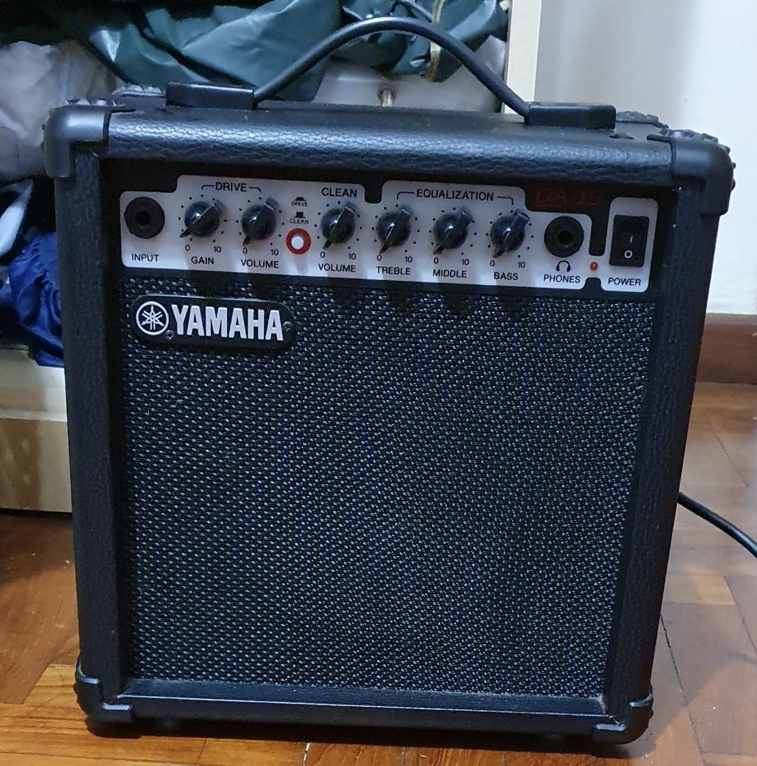 Yamaha GA-15 Guitar Amplifier, Hobbies & Toys, Music & Media, Music ...
