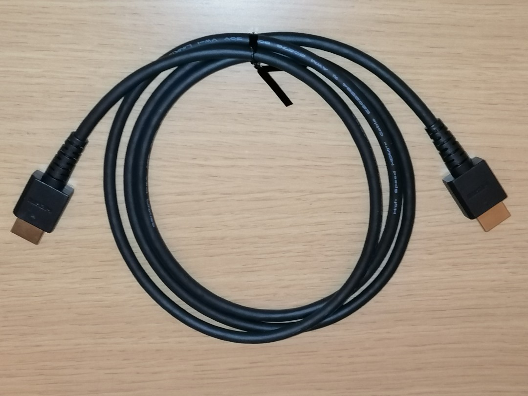 全新 任天堂 NINTENDO HDMI CABLE HDMI 線 WUP-008 1.5米 MADE IN INDONESIA, 電腦＆科技 ...