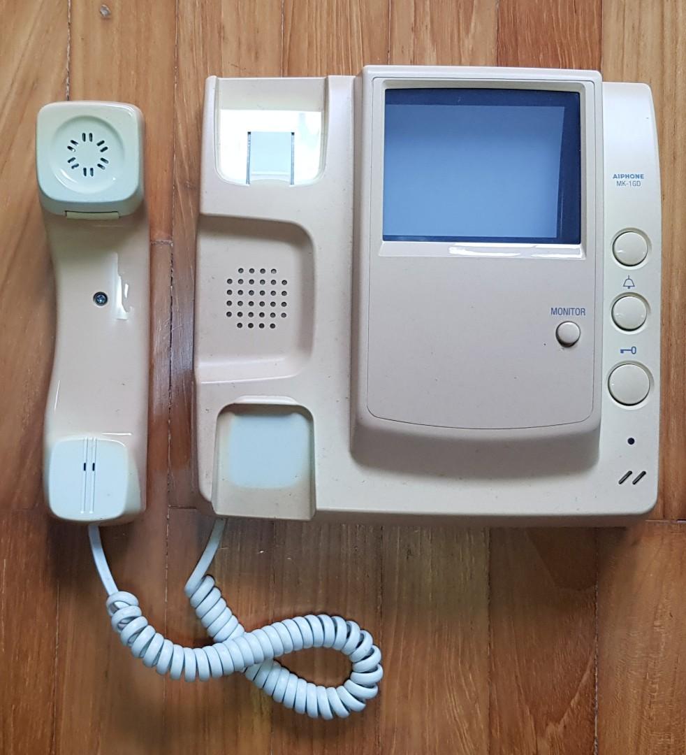 Aiphone Video Intercom (MK-1GD) Made in Japan, Electronics, Others on ...