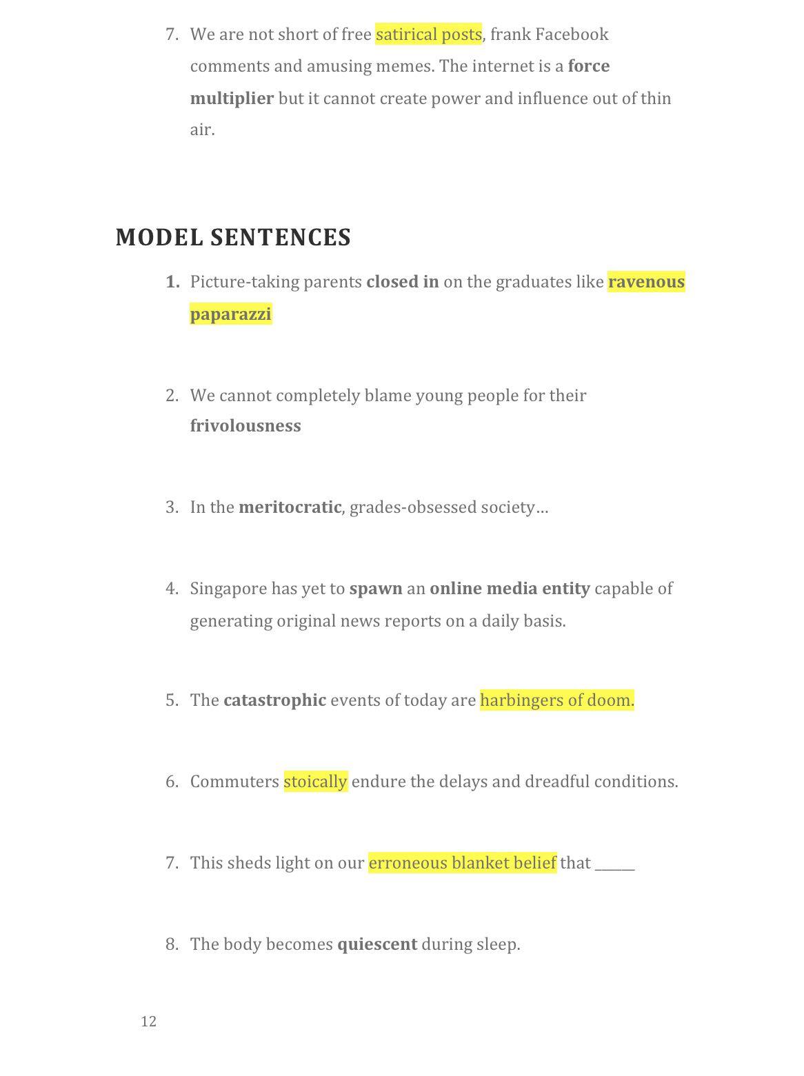 🔥 Best English Notes (Sec 1, 2, 3 & 4 or primary school students taking ...