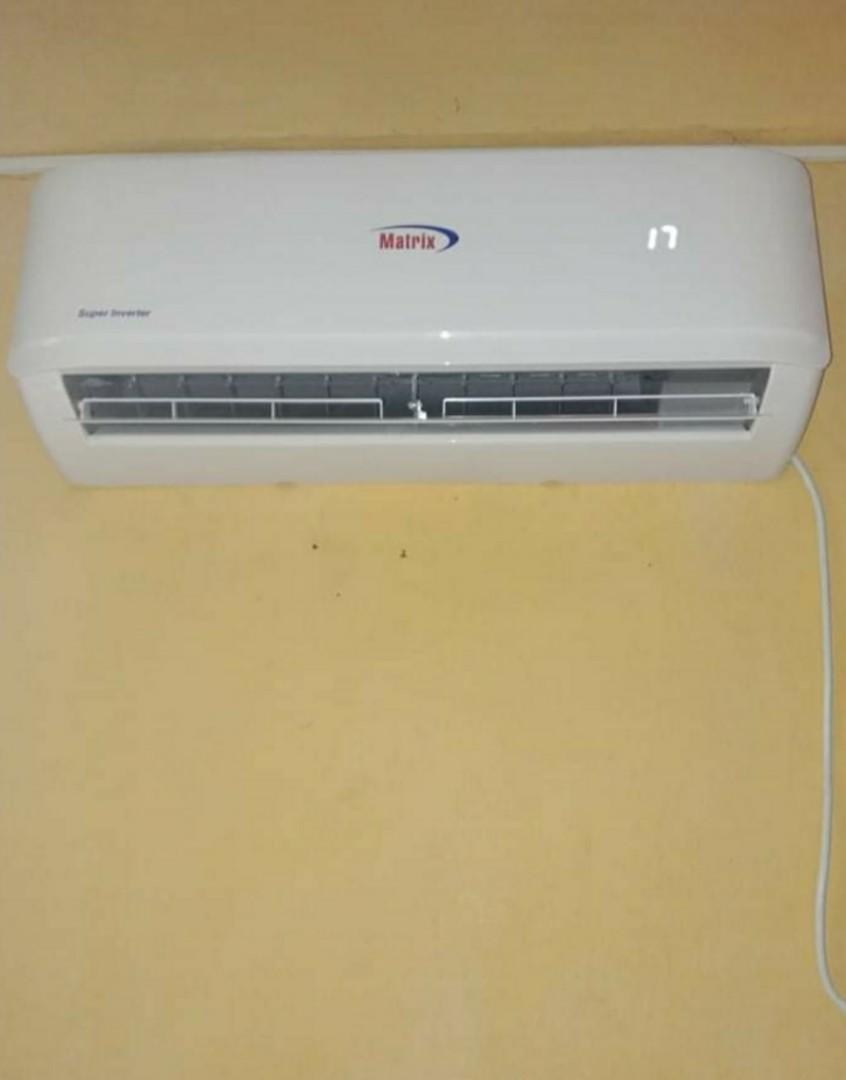Brand new matrix split type aircon, TV & Home Appliances, Air ...