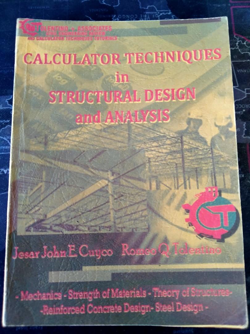 Calculator Techniques in Structural Design and Analysis by Tolentino ...