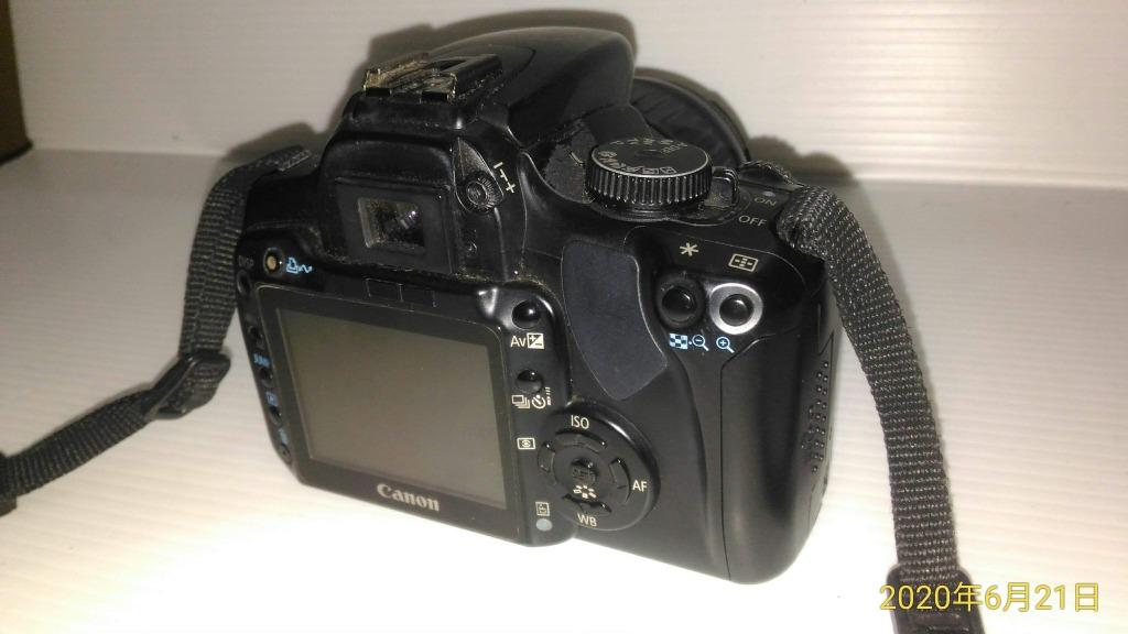Canon佳能 DS126151 EOS 400D EOS Rebel XTi數位單眼相機 無充電器 18-55mm鏡頭 鏡頭需清, 相機攝影 ...