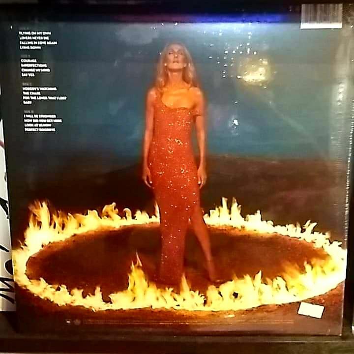 CELINE DION : COURAGE ( RUBY RED VINYL EDITION), Hobbies & Toys, Music ...