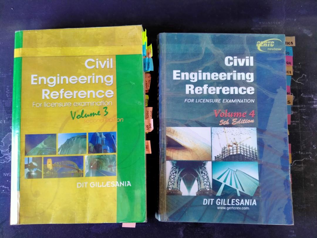 Civil Engineering Reference Vol 3 and 4 By DIT Gillesania (BUNDLE ...