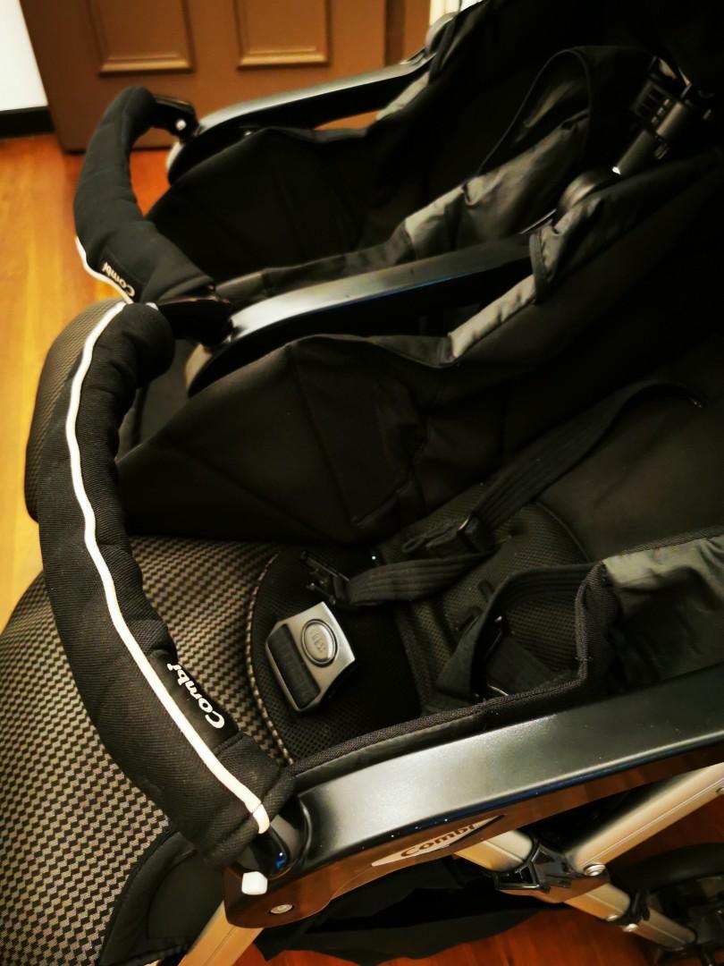 Combi Twin Double Stroller, Babies & Kids, Going Out, Strollers on ...