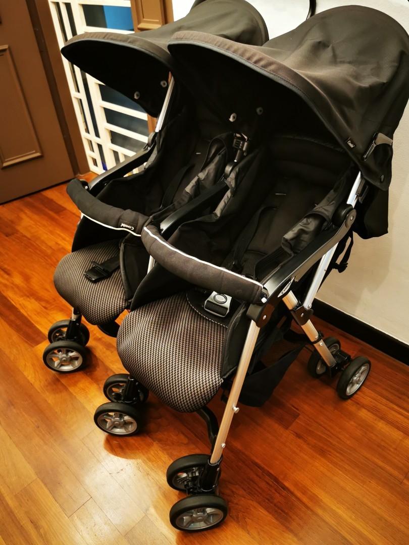 Combi Twin Double Stroller, Babies & Kids, Going Out, Strollers on ...
