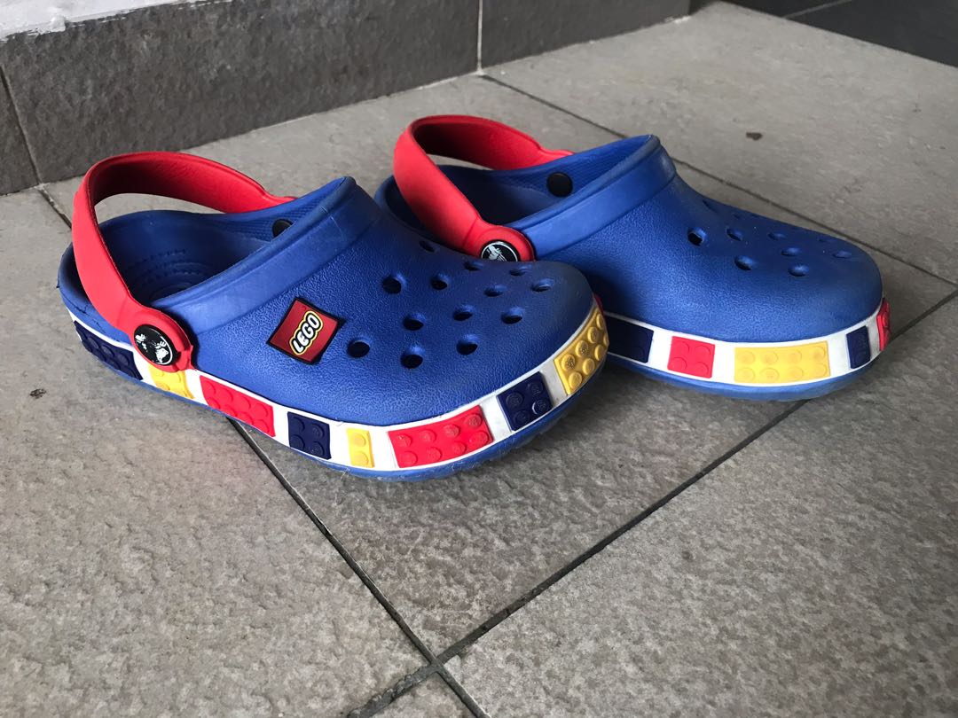 Crocs Kids Clogs Shoes Lego Juniors Version, Babies & Kids, Boys ...