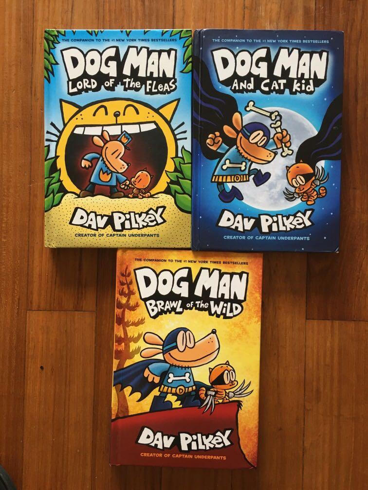 Dog man (set of 3) hard cover, Books & Stationery, Comics & Manga on ...