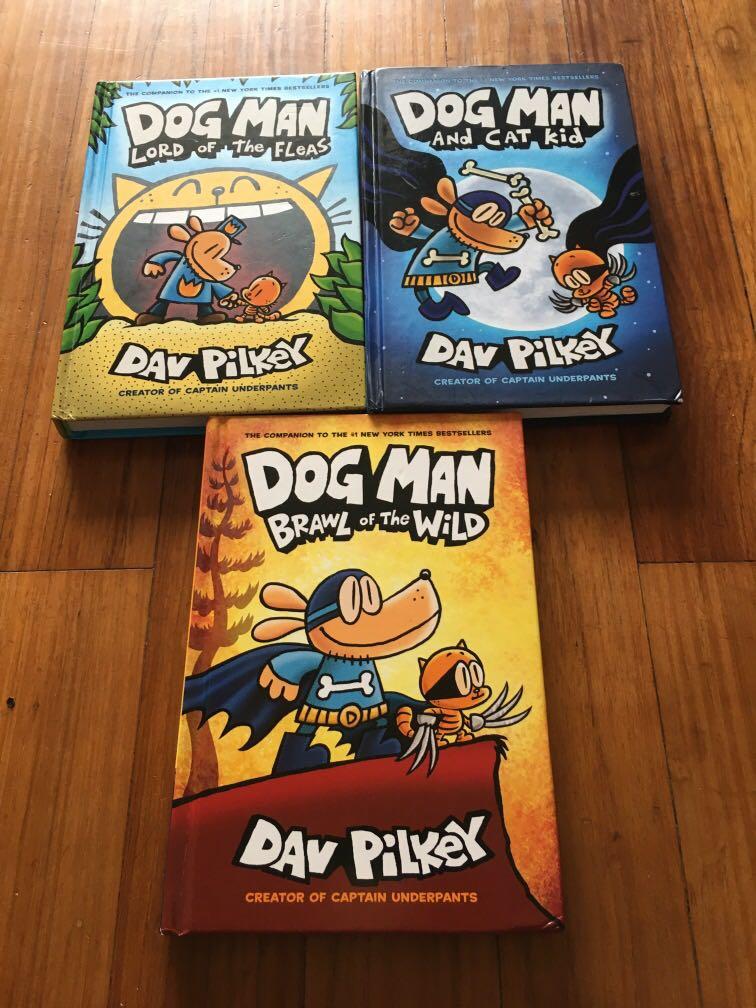Dog man (set of 3) hard cover, Books & Stationery, Comics & Manga on ...