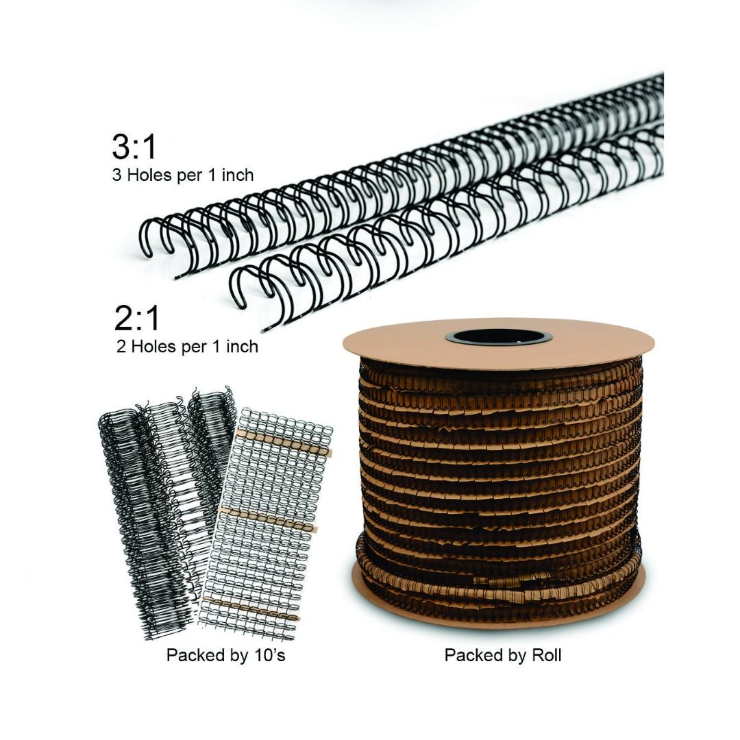 Double Loop Metal Wire Bind, Hobbies & Toys, Stationary & Craft, Craft ...