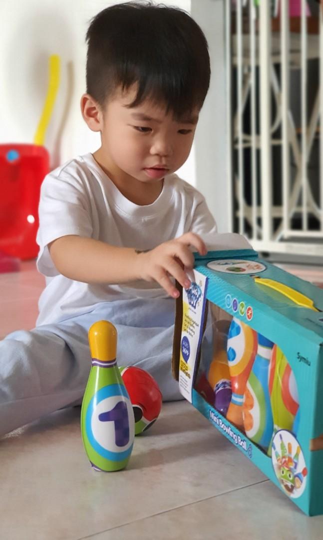 Educational Soft Bowling Set, Hobbies & Toys, Toys & Games on Carousell