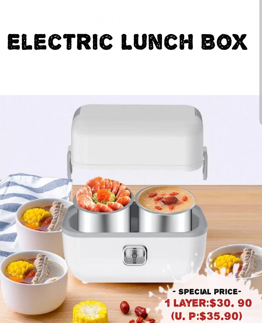 Electric Reheat Lunch Box/ Electric Steamer/ Lunch Box/ Meal Box/ Baby ...