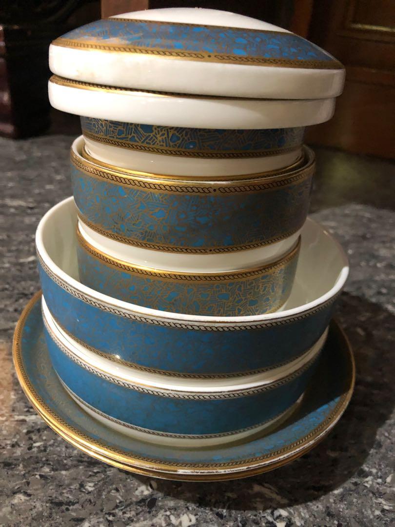 Emile Bernard Bone China Haeng Nam Korea Bowl Set, Luxury, Apparel on ...