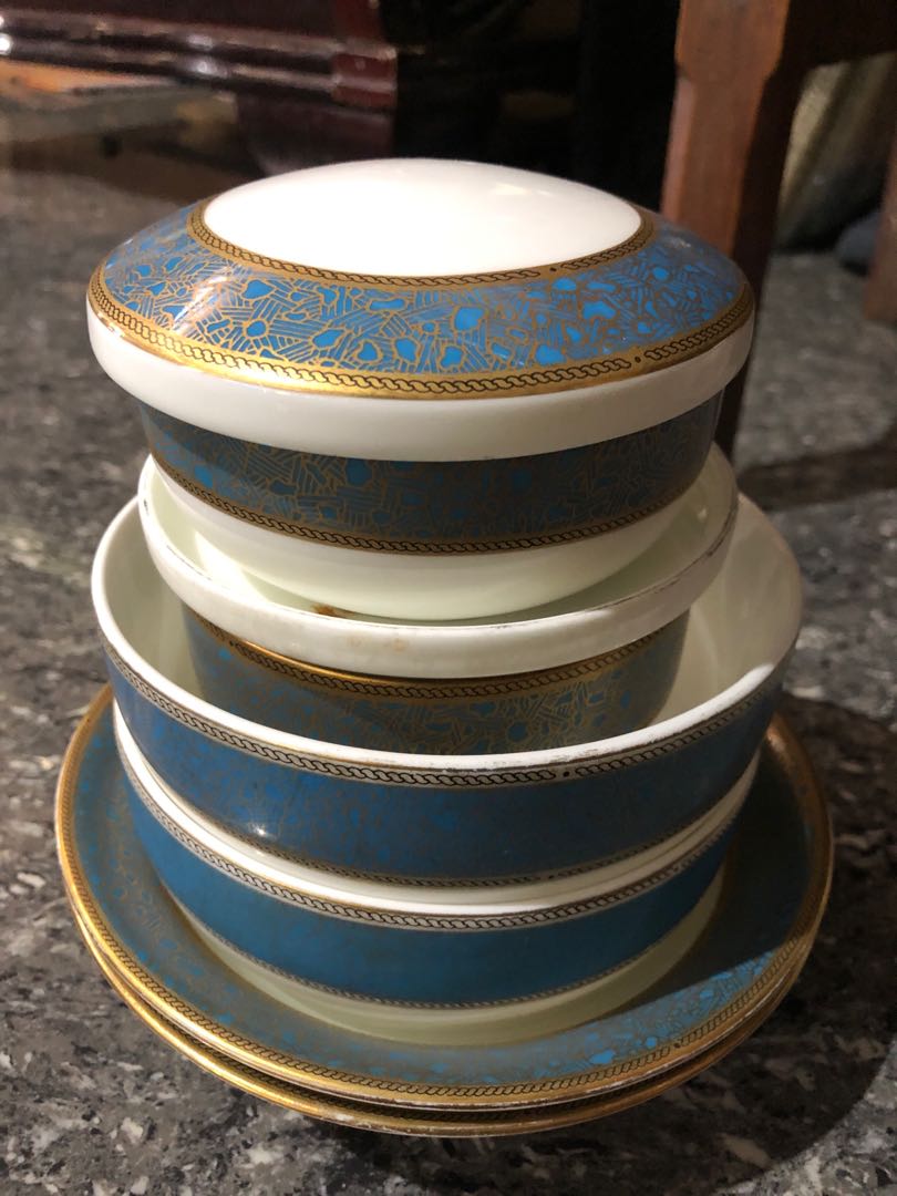 Emile Bernard Bone China Haeng Nam Korea Bowl Set, Luxury, Apparel on ...