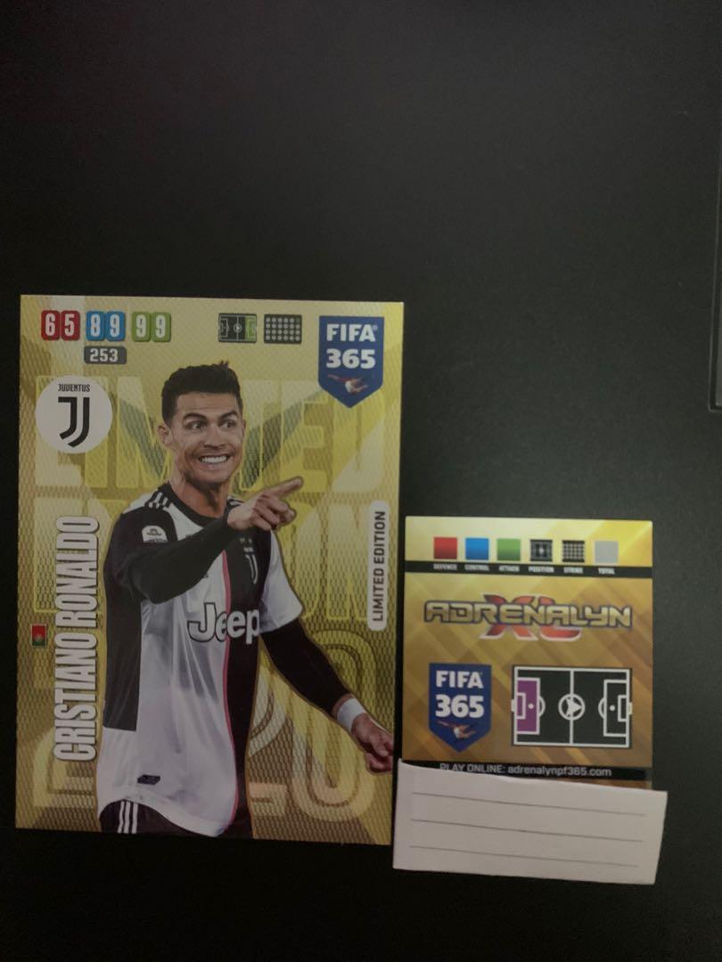 FIFA 365 Adrenalyn XXL - Cristiano Ronaldo oversized card, Hobbies ...