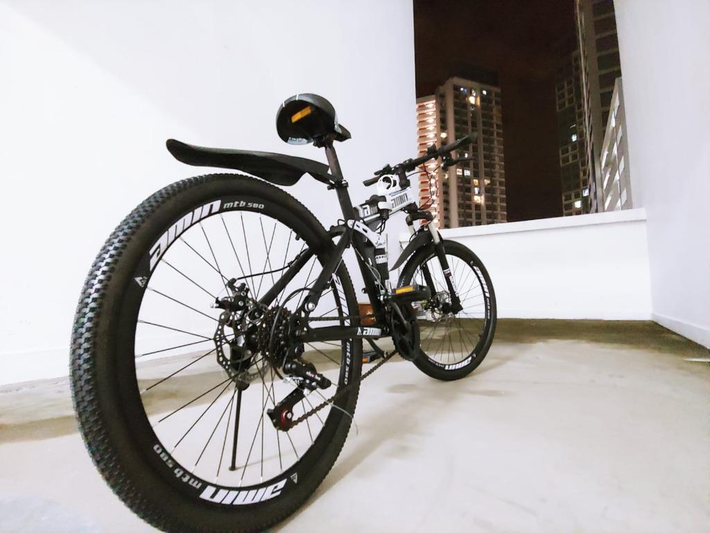 Amin Foldable Mountain Bicycle (Brand New Condition), Sports Equipment ...