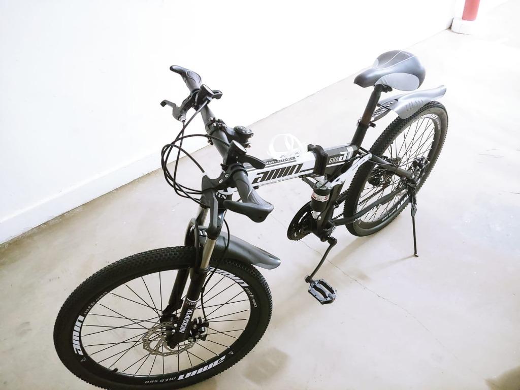 Amin Foldable Mountain Bicycle (Brand New Condition), Sports Equipment ...