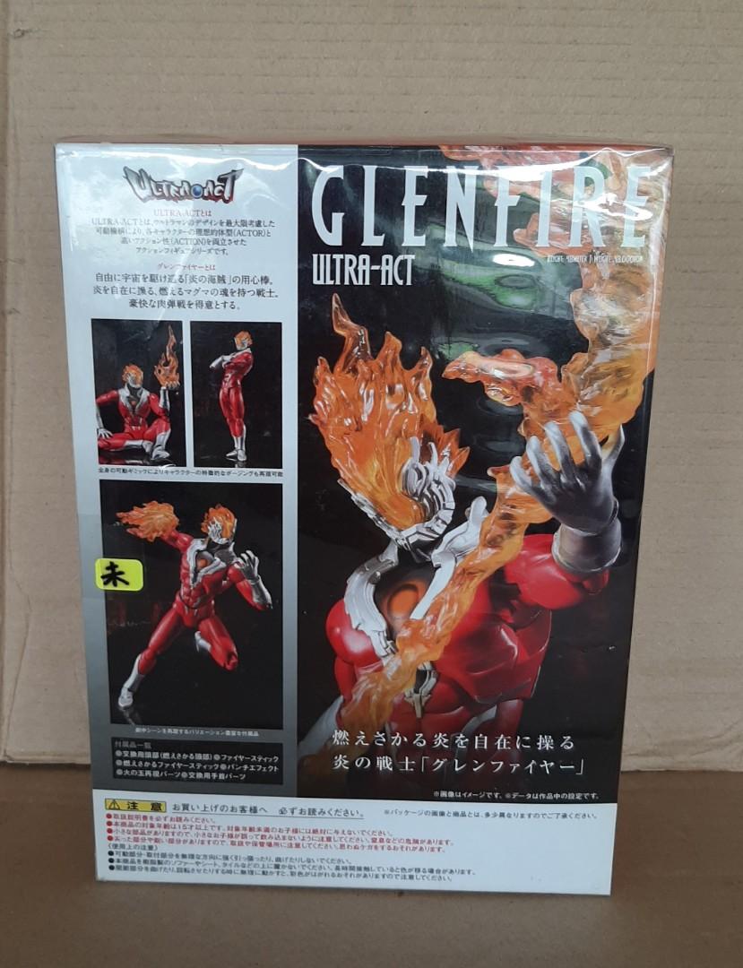 Glenfire Ultra Act Ultraman Zero, Hobbies & Toys, Toys & Games on Carousell