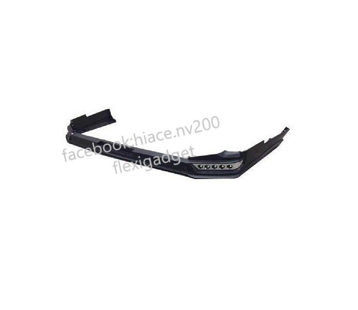 Hiace Helios Front Lip / Hiace LED Front Bumper Lip / Hiace Bumper ...