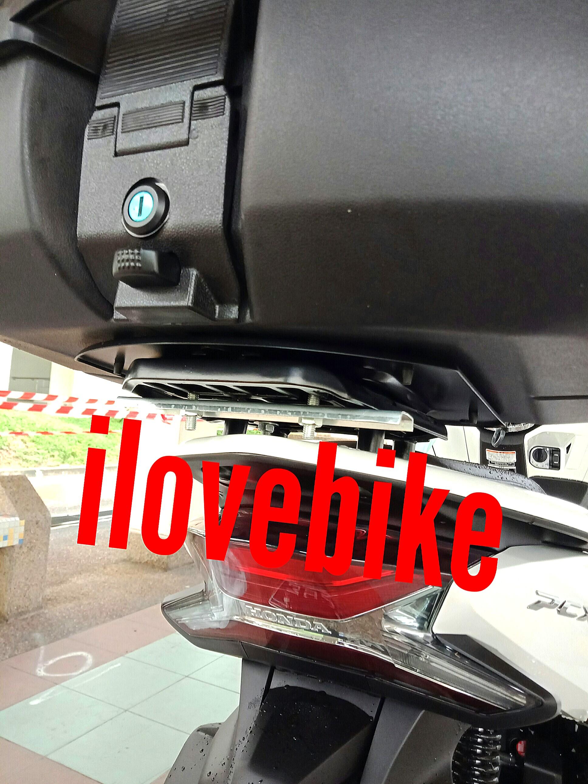 Honda PCX Rear Luggage Rack 2014-2020, Motorcycles, Motorcycle ...