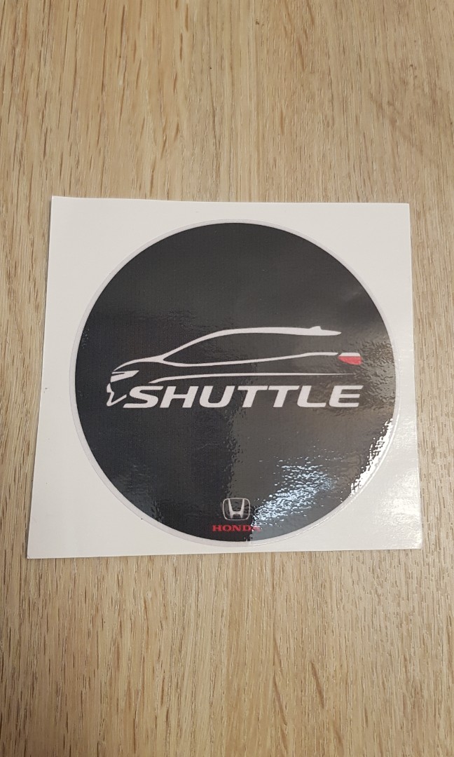 Honda Shuttle Sticker, Car Accessories, Accessories on Carousell