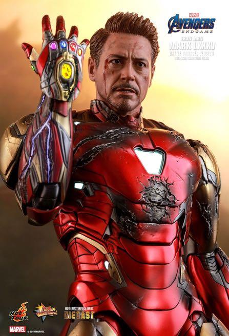 Hot Toys Iron Man Mark 85 (Battle Damaged) Special Edition, Hobbies ...
