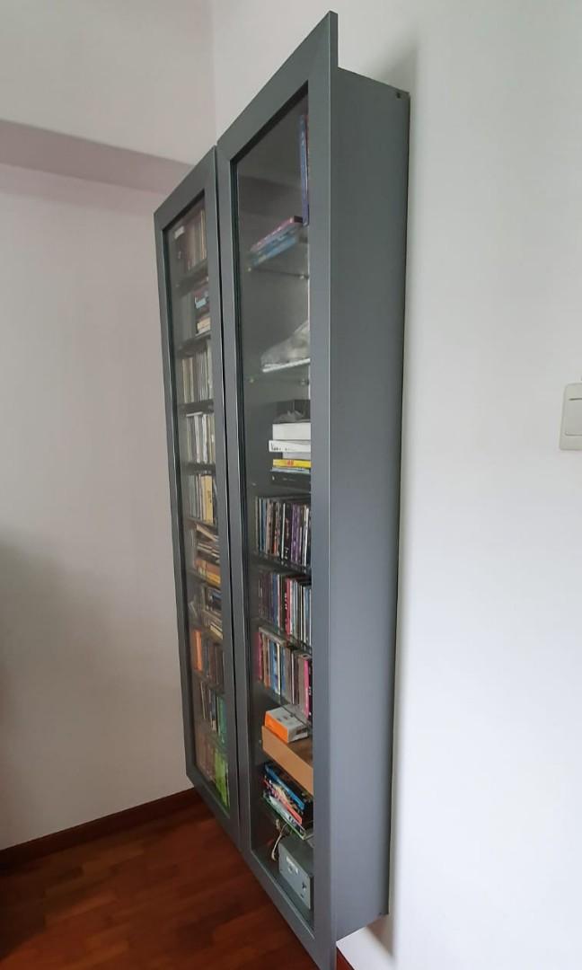 Rare Ikea Bertby glass shelf, Furniture & Home Living, Furniture ...