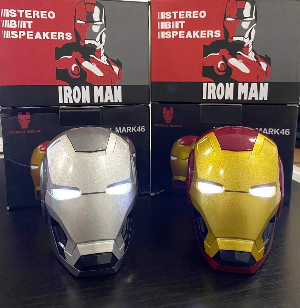 Iron Man Wireless Bluetooth Speaker, Audio, Soundbars, Speakers ...