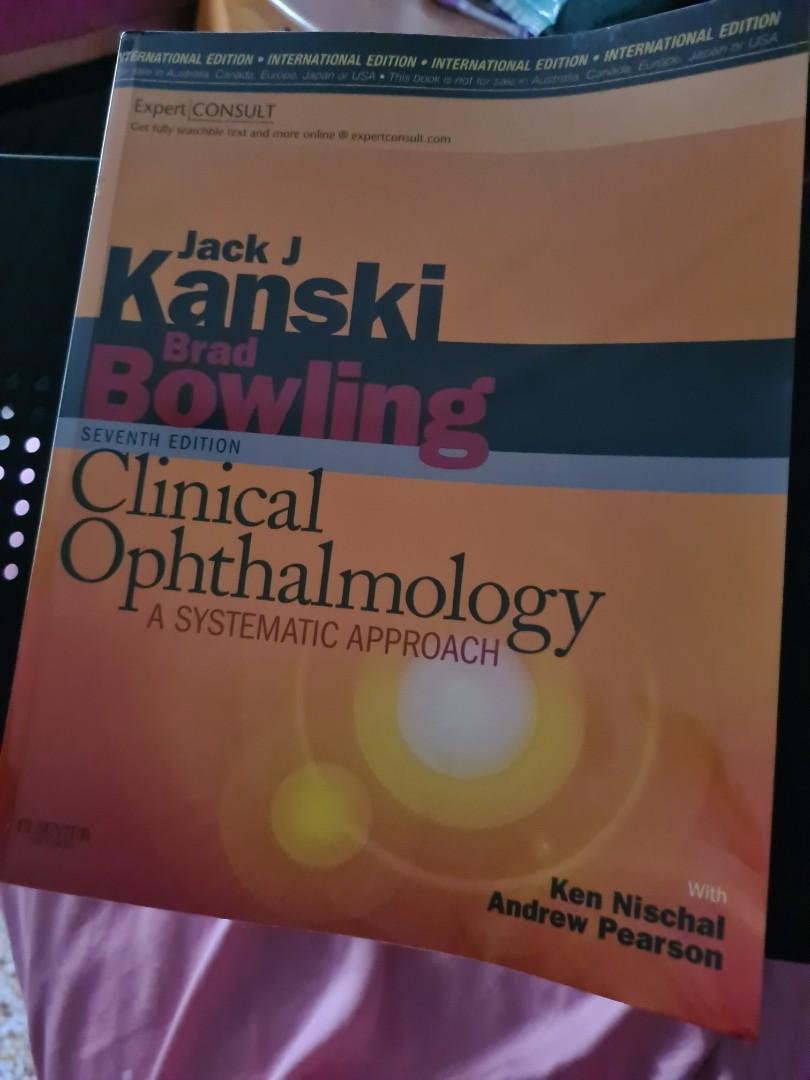 Kanski seventh edition clinical ophthalmology, Hobbies & Toys, Books ...