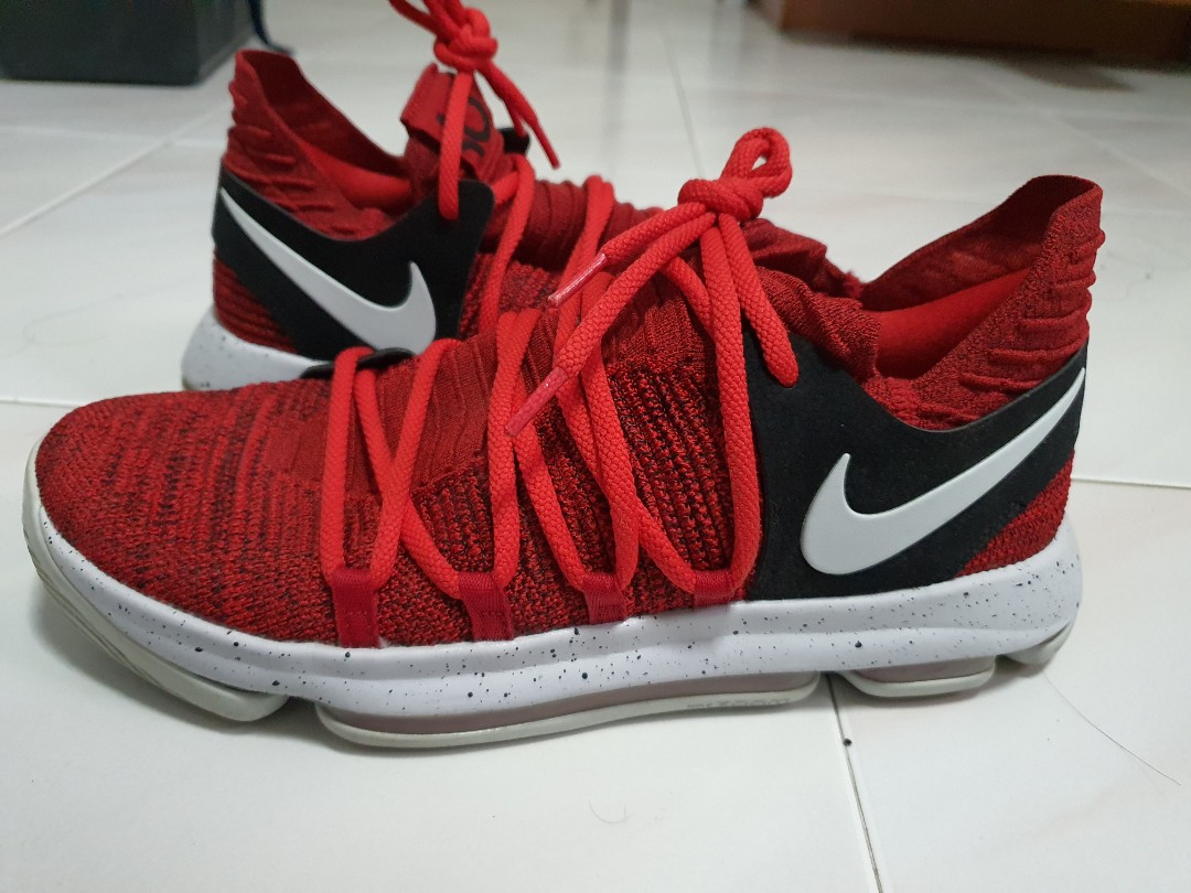 Kd 10 Red Velvet no box final price drop to sell, Men's Fashion ...