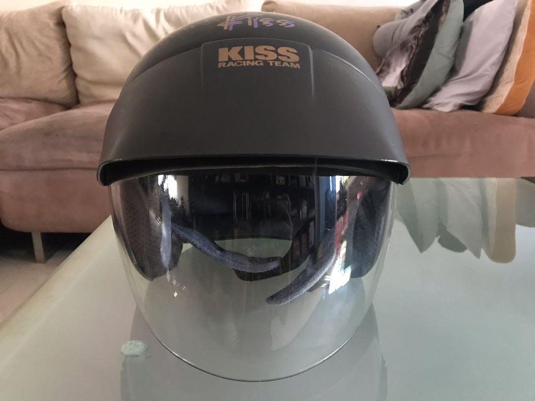 Kiss Helmet, Motorcycles, Motorcycle Apparel on Carousell