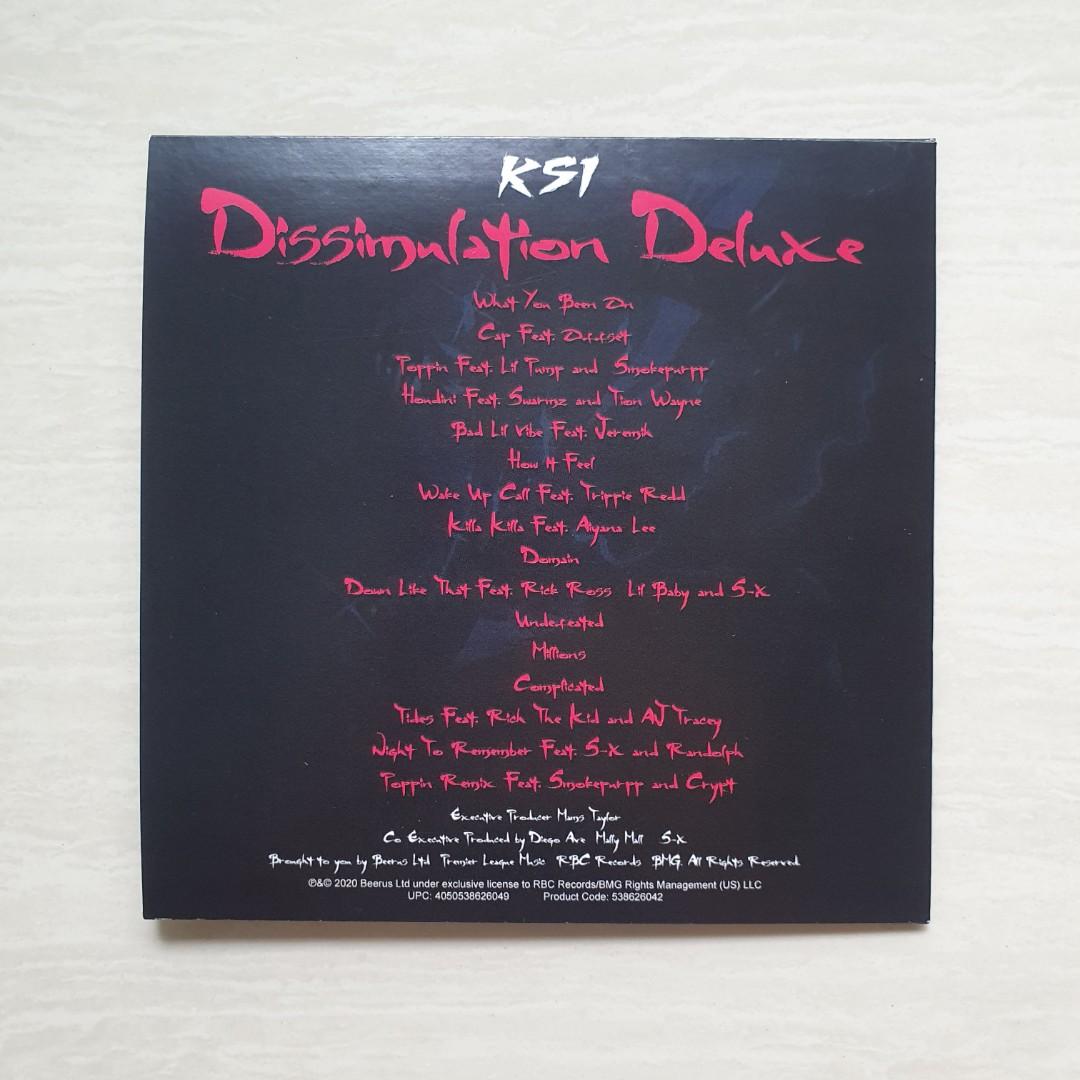 KSI Dissimulation Deluxe Album CD/DVD * Limited Edition *, Hobbies ...
