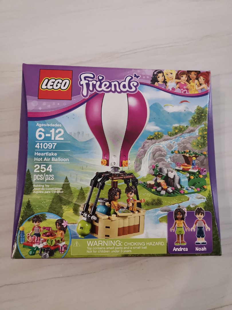 Lego Friends Heartlake Hot Air Balloon 41097, Hobbies & Toys, Toys ...
