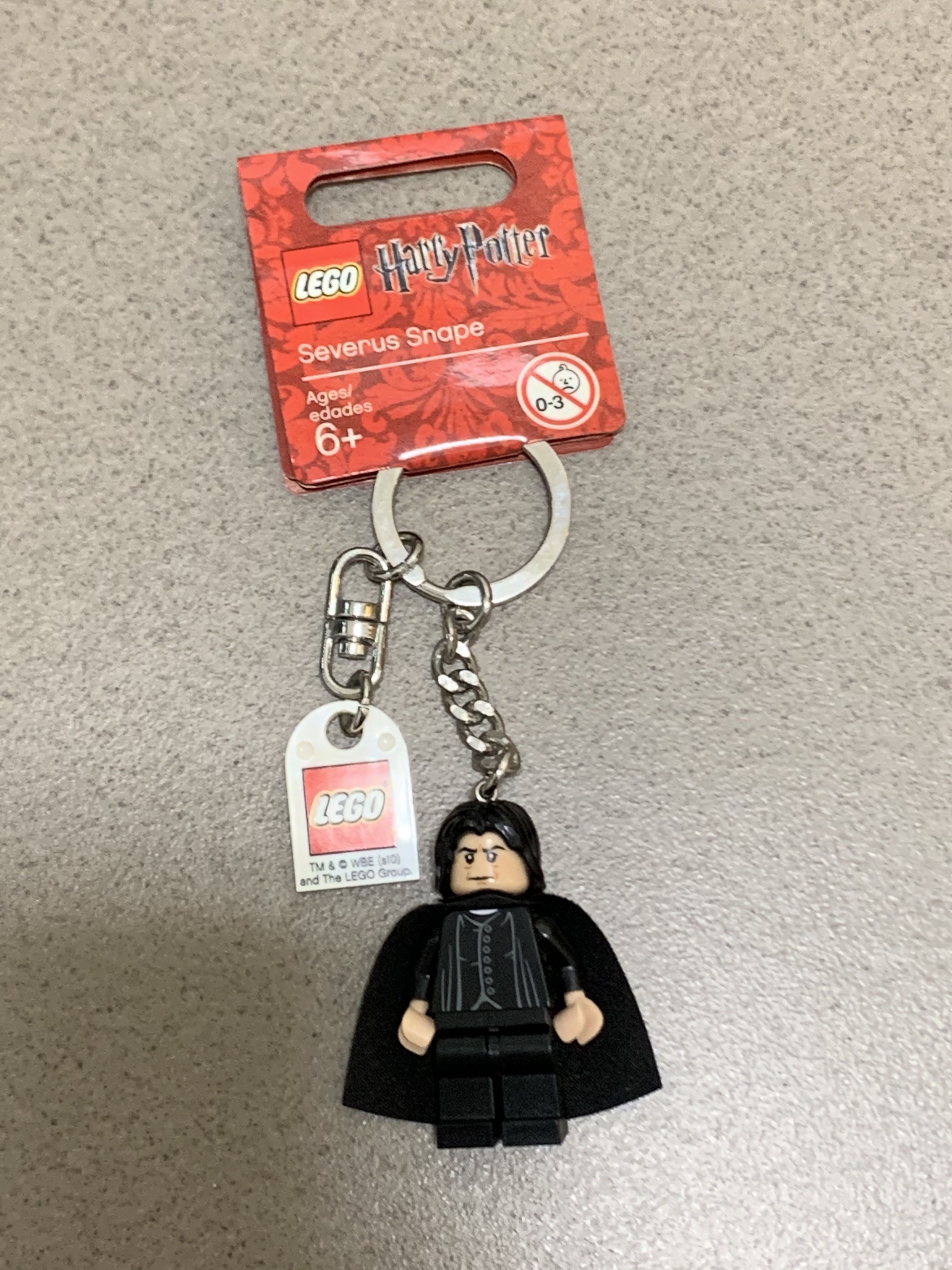 Lego Harry Potter Severus Snape minifigure keychain, Hobbies & Toys ...
