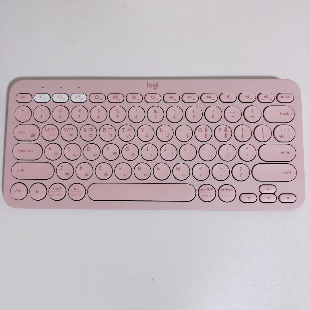 Logitech K380 Keyboard Pink, Computers & Tech, Parts & Accessories ...