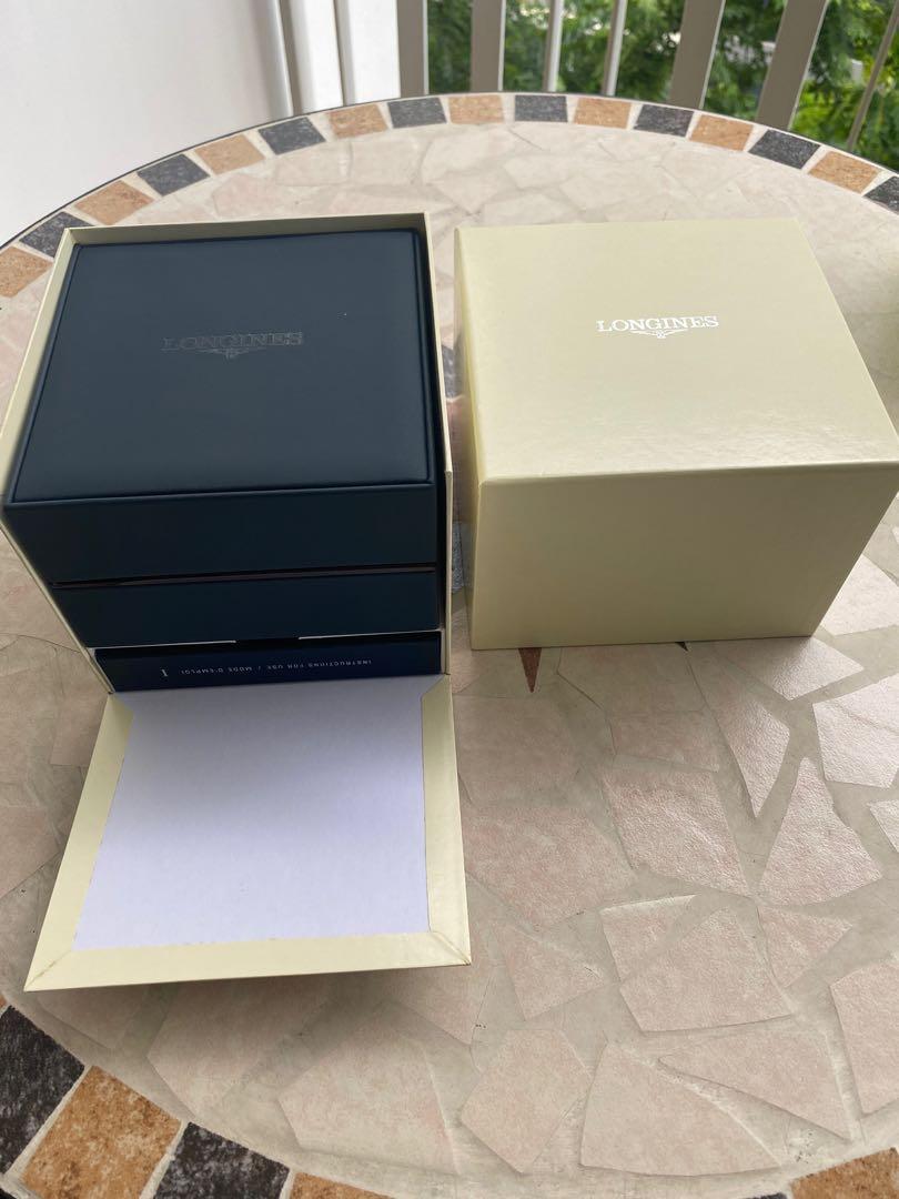 Longines watch storage box, Luxury, Watches on Carousell