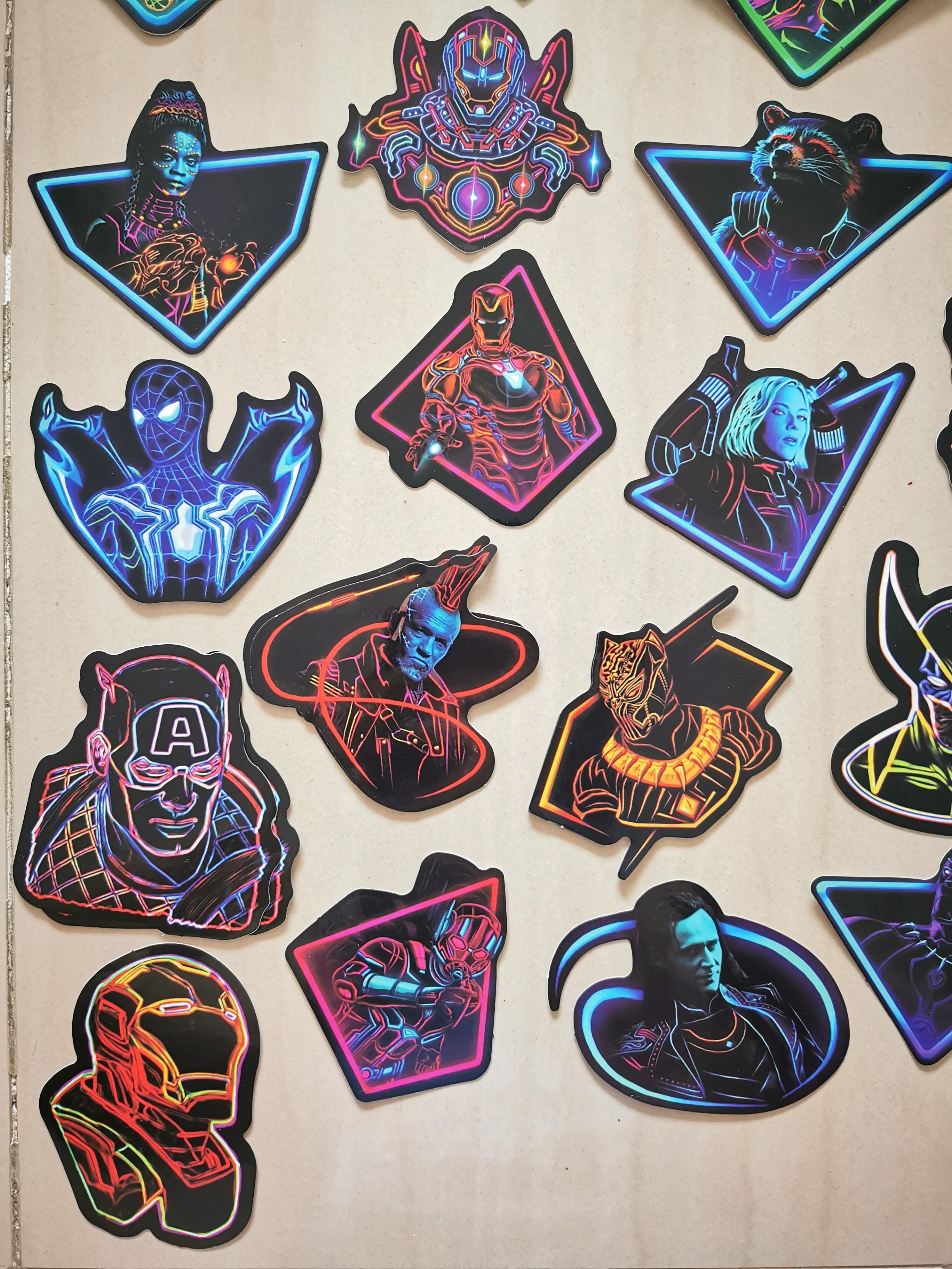 Marvel Heroes Stickers, Hobbies & Toys, Stationery & Craft, Art ...