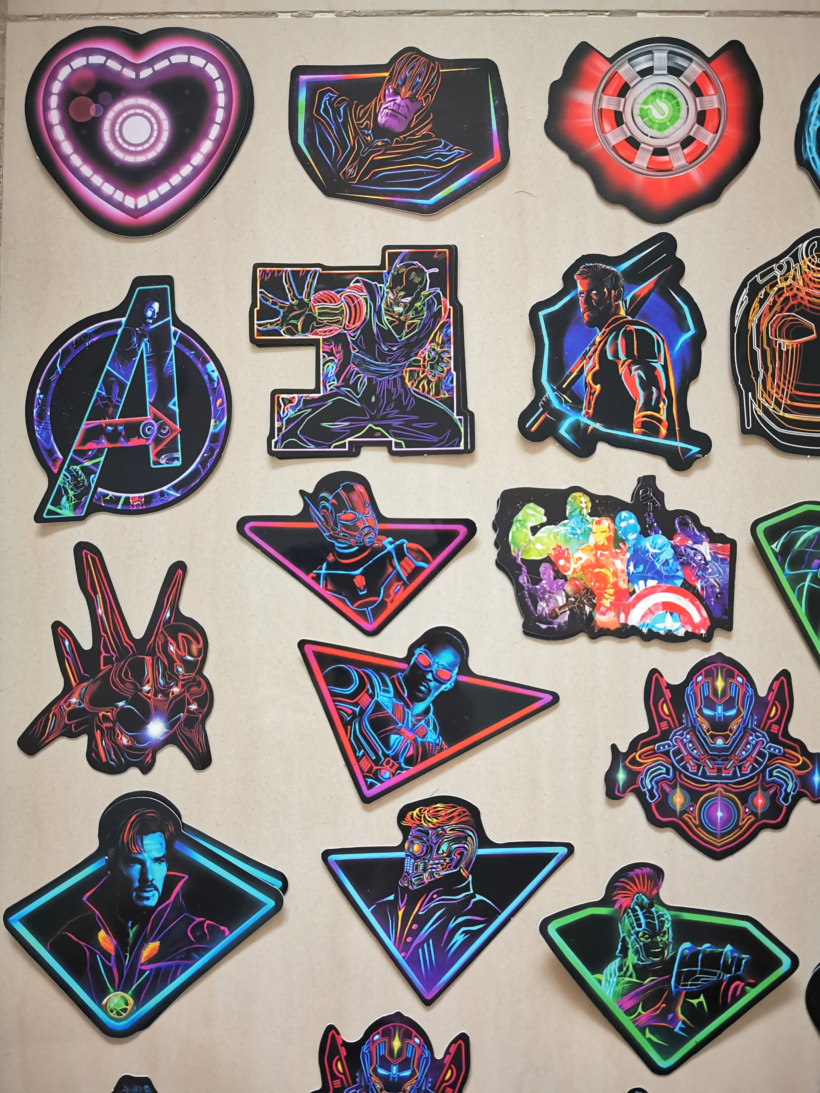 Marvel Heroes Stickers, Hobbies & Toys, Stationery & Craft, Art ...