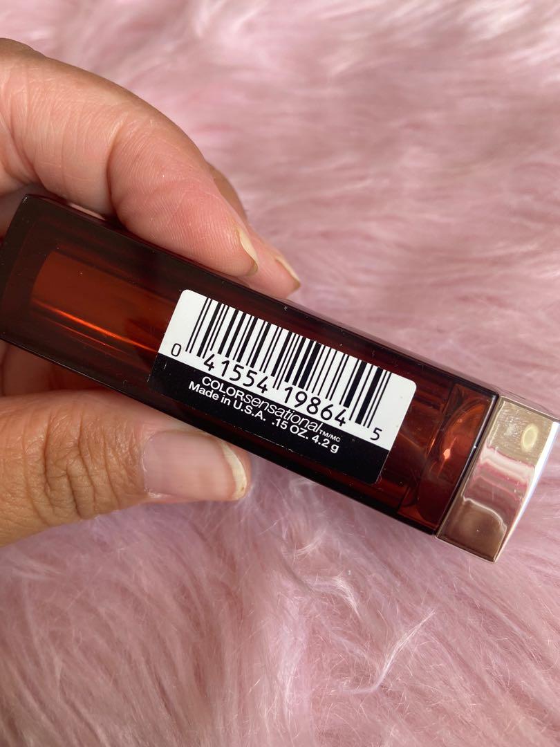 Maybelline Color Sensational Lipstick Crazy For Coffee Beauty Personal Care Face