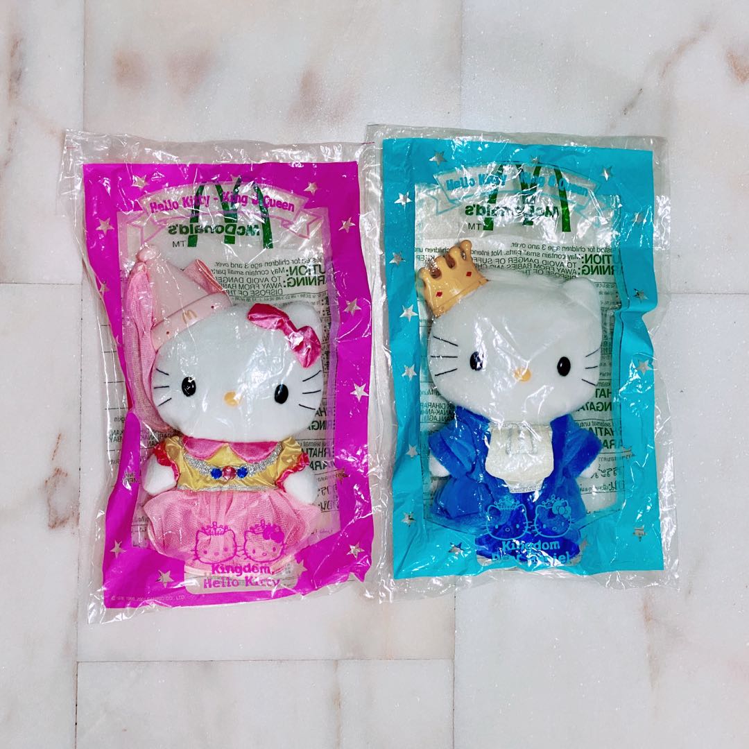 Limited Edition McDonald’s Hello Kitty - King & Queen Kingdom Collection (2001), Hobbies & Toys ...