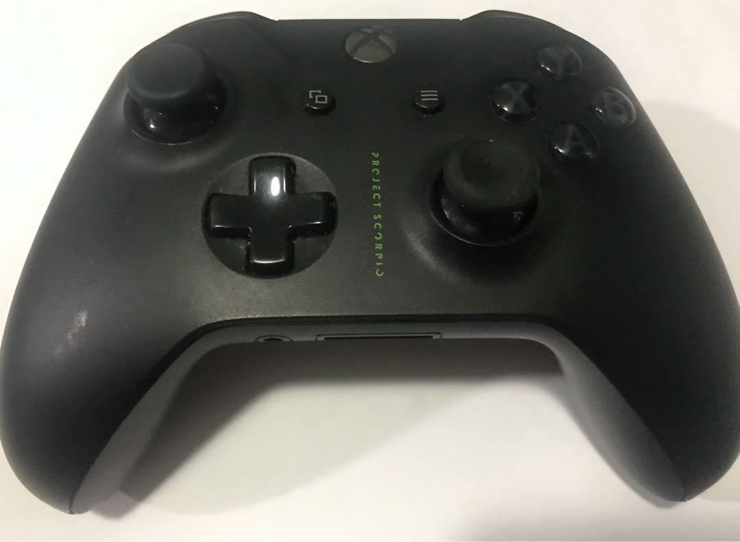 Microsoft Xbox One X Project Scorpio Controller Special Edition, Video ...