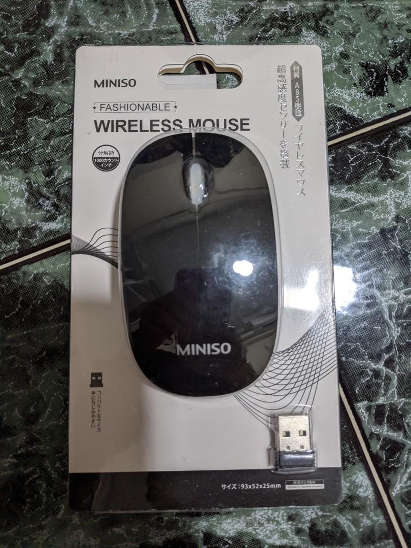 Miniso Wireless Mouse, Computers & Tech, Parts & Accessories, Mouse ...