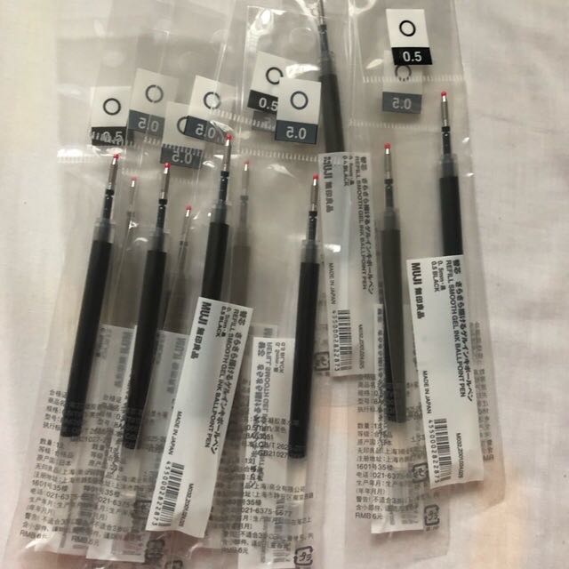 Muji ballpoint pen refill, Hobbies & Toys, Stationary & Craft, Craft ...