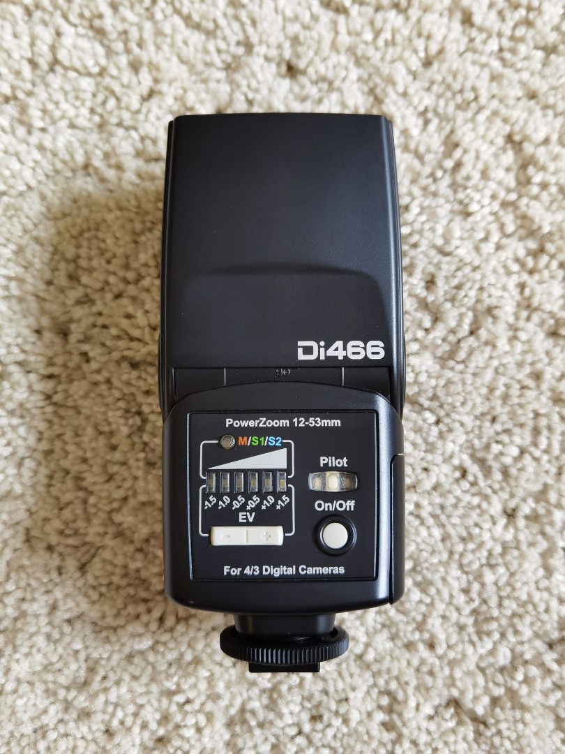 Nissin Speedlite Di466 Flash, Photography, Photography Accessories ...