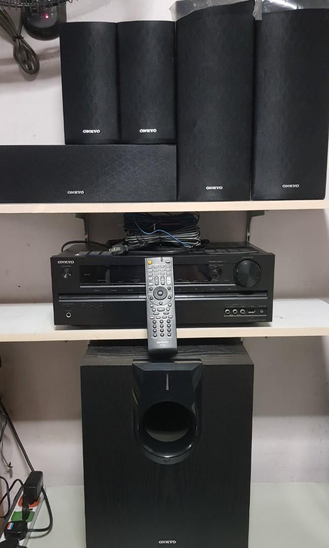 Onkyo HT-R591 5.1 Channel Home Theatre System, Audio, Soundbars ...