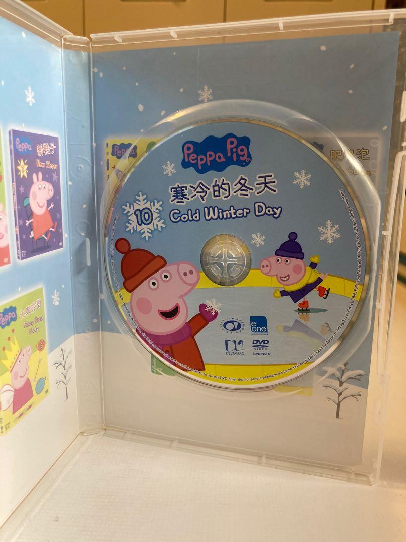 Peppa Pig Cold Winter Day DVD 粉紅豬小妹/小豬佩奇 卡通, 興趣及遊戲, 收藏品及紀念品, 明星周邊 ...