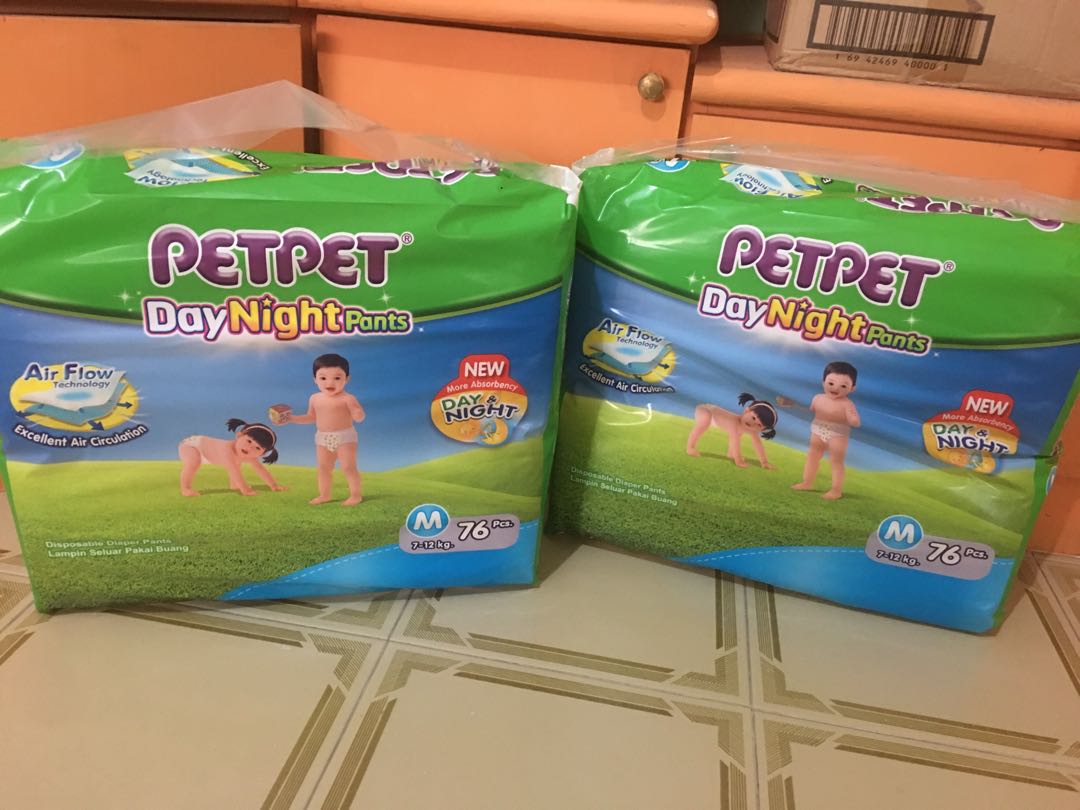 Petpet Diapers, Babies & Kids, Bathing & Changing, Diapers & Baby Wipes ...