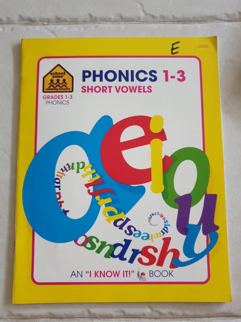 PHONICS 1 -3, Books & Stationery, Children's Books on Carousell